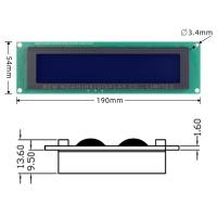 China Owen 32064A 320x64 COB LCD Display Module KS0108 Controller 190x54x13.6mm for sale