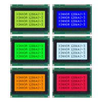 China Owen 12864J-3 Graphic LCD Display Module 128x64 STN COB 5V SBN0064 Parallel 93x70x13mm for sale