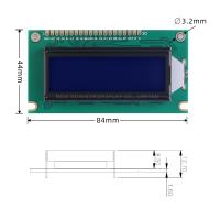 China Blue Film LCD12232B Character Screen Controller SBN1661G Multi Language LCD Module for sale