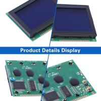 China Blue Film LCM12864F-3 Anti-Interference Graphic Dot Matrix LCD Screen 78X70MM Module LCD Display Screen for sale