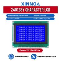 China Owen 240128Y 240x128 Dot Matrix LCD Display Module with UCI6963C Controller 144x104x12mm for sale