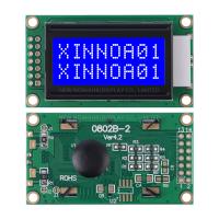 China 0802B-2 8x2 Character LCD Module COB Display 58x32mm Outline ST7066 Controller for sale
