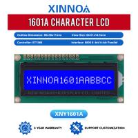 China Blue Film White Letters 1601A Character Dot Matrix Screen Support Scheme Development for sale