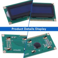 China Blue Film White Letters 1601A Character Dot Matrix Screen Support Scheme Development for sale