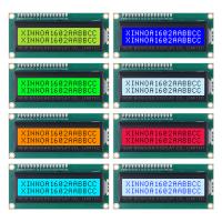 China 1602A IIC Adapter Board LCD Screen 16x2 Blue Light ST7066U Controller 80x36mm for sale
