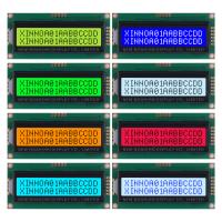 China 1602A-19 Character LCD Module 16x2 Display 80x36x11.1mm COB 6 Pin Backlit LCD Screen for sale