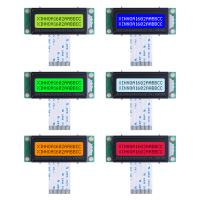 China 1602A-20-1A Blue Film White Letters Character LCD Module 5V ST7066U Controller 53x20x8.1mm for sale