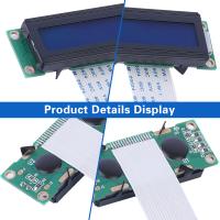 China 1602A 20 2A Blue Film White Letters LCD Display Module 53x20x8.1mm ST7066U Controller for sale