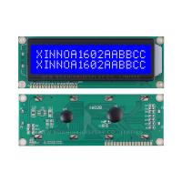 China 1602B 16x2 Character LCD Display Module 122x43.69mm ST7066U Controller Blue Film White Letters for sale