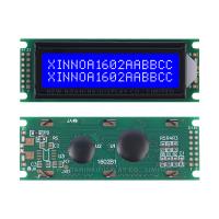 China 1602B1 16x2 Industrial LCD Module 85x30x12.8mm ST7066U Controller Blue Film White Letters for sale