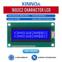 China 1602C2 16x2 Character LCD Module Blue Film White Letters ST7066U Controller 84x44mm for sale