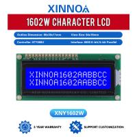 China 1602W 16x2 Character LCD Display Module 80x30mm ST7066U Controller COB Type for sale