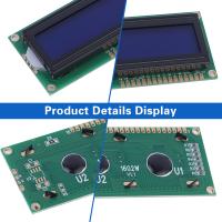 China 1602W 16x2 Character LCD Display Module 80x30mm ST7066U Controller COB Type for sale