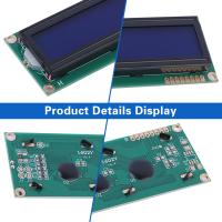 China Blue Film White Letters 1602Y IIC Serial Port LCD Display Screen 2X16 AIP31068 Character LCD Display Screen for sale