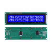 China 2002B 20x2 Character LCD Module Blue Film White Letters ST7066U COB 186.4x43.25mm for sale