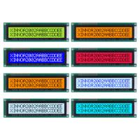 China Gray Film 2002B 20x2 LCD Module ST7066U COB 186.4x43.25mm Industrial Display for sale