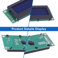 China Blue Film White Letters 2002K-2 Character LCD Module 20x02 3.3V/5V ST7066U Display for sale