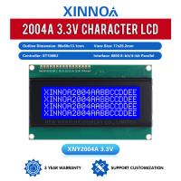 China Blue Film White Letters 2004A 3.3V Character LCD Module 4*20 Support Customized Language ST7066U Spot Module for sale