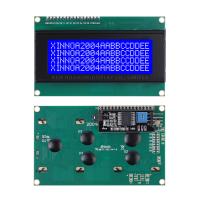 China 2004A IIC Adapter Board LCM Display Module 20x4 Dot Matrix ST7066U 98x60x13.1mm for sale