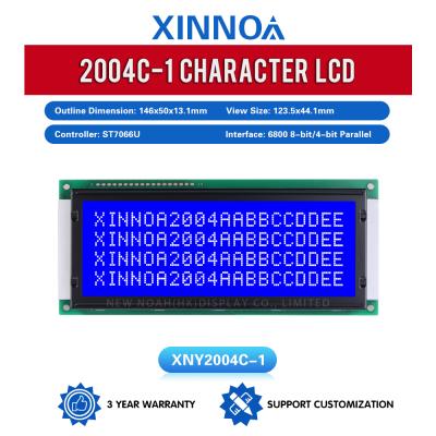 China Blue Film White Letters 2004C-1 LCM LCD Display 20x4 5V ST7066U TC2004C1 for sale