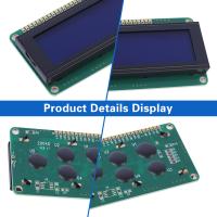 China 2004D LCD Module 4x20 Blue Film White Letters 77x47mm ST7066U COB Display for sale