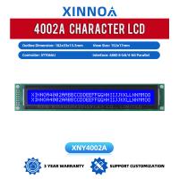 China Blue Film White Letters 4002A High Brightness LCD Screen 2X40 182x33x13.5mm ST7066U for sale