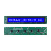 China Blue Film White Letters 4002A High Brightness LCD Screen 2X40 182x33x13.5mm ST7066U for sale