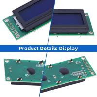 China Blue Film White Letters 4002A High Brightness LCD Screen 2X40 182x33x13.5mm ST7066U for sale