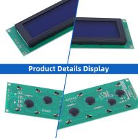 China Blue Film White Letters 4004A3 4004 Character LCD Module 4X40 Interface Module ST7066U LED Backlight for sale