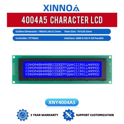 China Industrial 4x40 Character Display Module 4004A5 ST7066U LED Backlit 190x54mm for sale