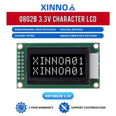 China BTN Black Film 0802B 3.3V Module LCD Controller ST7066 In Stock Direct ShipPINg Multilingual Module for sale