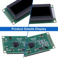 China BTN Black Film 0802B 3.3V Module LCD Controller ST7066 In Stock Direct ShipPINg Multilingual Module for sale