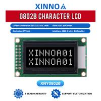 China BTN 0802B Character LCD Display Module 8x2 ST7066 Controller 16 Pin COB 58x31.87mm for sale