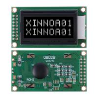 China BTN 0802B Character LCD Display Module 8x2 ST7066 Controller 16 Pin COB 58x31.87mm for sale