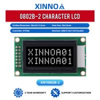 China BTN Black Film 0802B-2 Character Display Screen 0802 14 PIN 3.3V Or 5V Character Dot Matrix Screen for sale