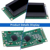 China BTN Black Film 0802B-2 Character Display Screen 0802 14 PIN 3.3V Or 5V Character Dot Matrix Screen for sale