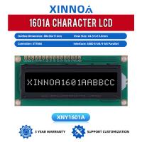 China BTN Black Film 1601A Character Display Screen 16 PIN ST7066 Multiple Font Character Screen for sale