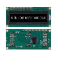 China BTN Black Film 1601A Character Display Screen 16 PIN ST7066 Multiple Font Character Screen for sale