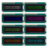 China BTN Black Film 1602A 3.3V LCD Dot Matrix Screen 2*16 LCD1602A ST7066U Multiple Font Character Screen for sale