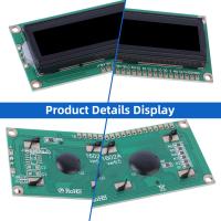 China BTN Black Film 1602A Character Display Screen 1602 16 Pin ST7066 Multi Language Module COB LCD Module for sale
