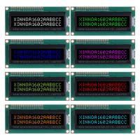 China BTN Black Film 1602A Character Display Screen 1602 16 Pin ST7066 Multi Language Module COB LCD Module for sale