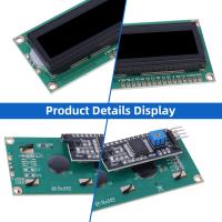 China BTN Black Film 1602A IIC Adapter Board IIC Adapter Board ST7066U Character LCD Module Display Screen for sale