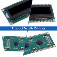 China BTN Black Film 1602A-13 Character Display Screen 1602 LCD ST7066U Multi Language Module COB LCD Module for sale