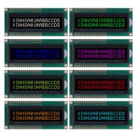 China BTN Black Film 1602A-13 Character Display Screen 1602 LCD ST7066U Multi Language Module COB LCD Module for sale