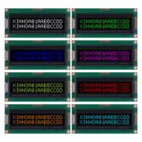 China BTN Black Film 1602A-19 Character Display Screen 1602 5V AIP31068 Multi Language Module COB LCD Module for sale