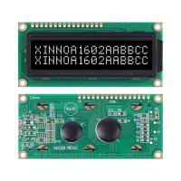 China Industrial Grade 16x2 LCD Display Module 1602B REV.C Side Backlight 80x36mm COB ST7066U for sale