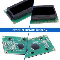 China Industrial Grade 16x2 LCD Display Module 1602B REV.C Side Backlight 80x36mm COB ST7066U for sale