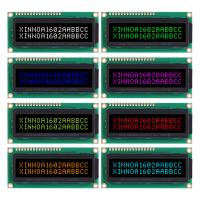 China Industrial Grade 16x2 LCD Display Module 1602B REV.C Side Backlight 80x36mm COB ST7066U for sale