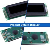 China BTN Black Film 1602B1 Multiple Font Character Screen 2*16 LCD LCM Module ST7066U Multi Language LCD Module for sale