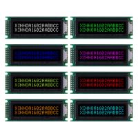 China BTN Black Film 1602B1 Multiple Font Character Screen 2*16 LCD LCM Module ST7066U Multi Language LCD Module for sale